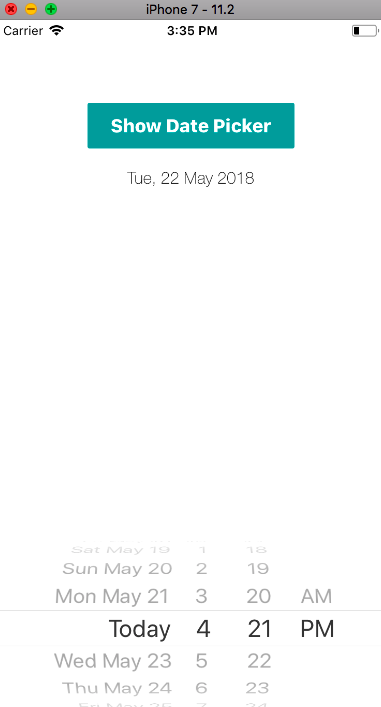 Nsdate Nsdateformat And Datepicker In Swift